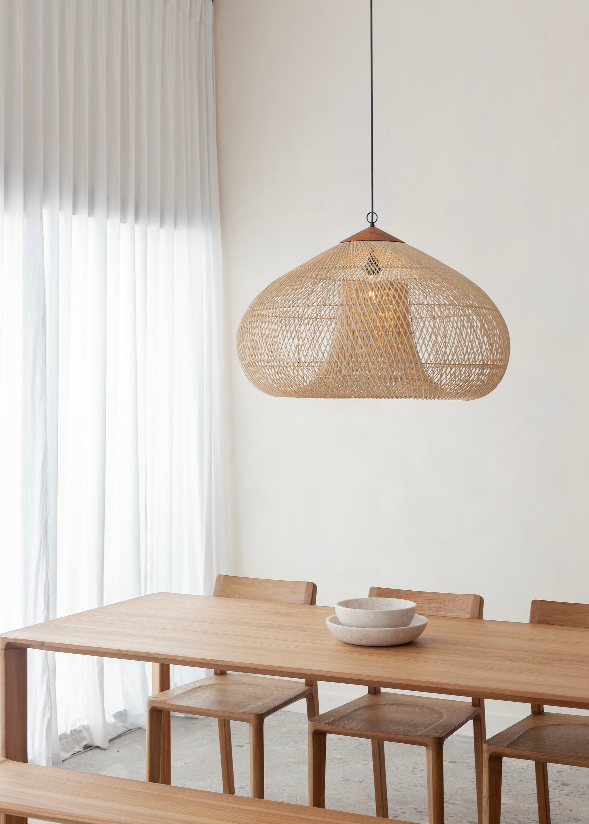 Enzo Pendant | Handcrafted Lighting | Kayu Studio