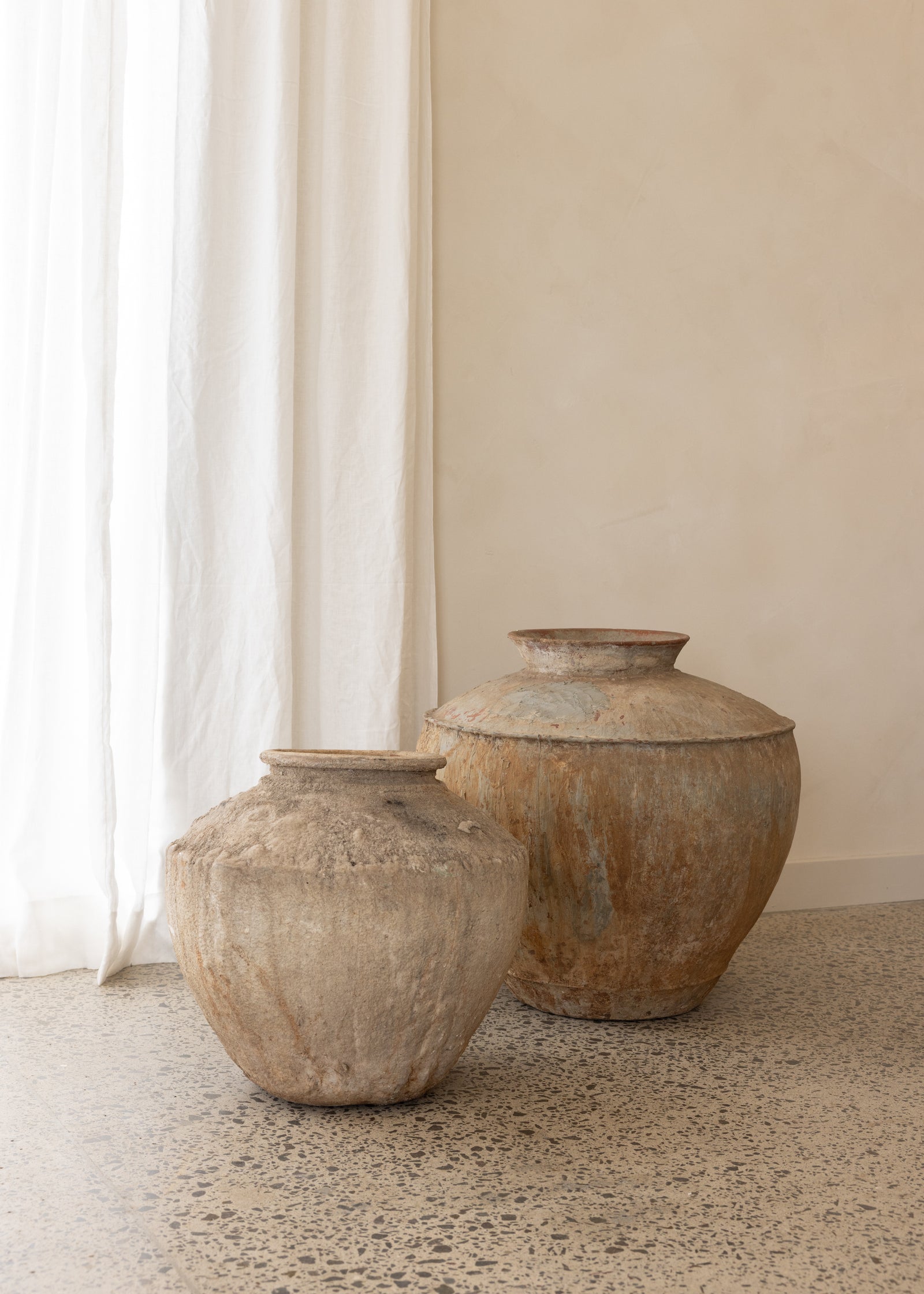 Antique Terracotta Water Pot