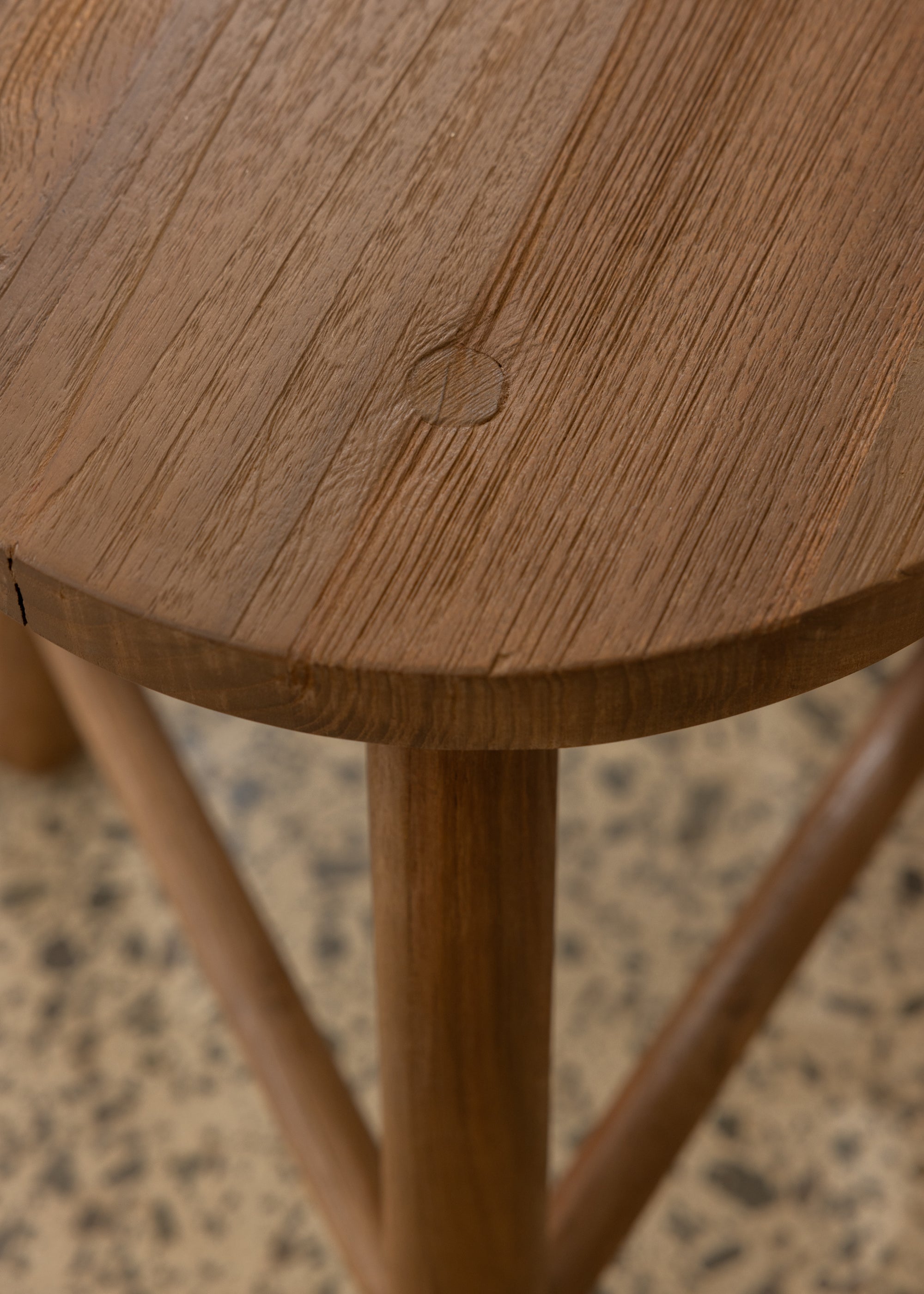 Village Stool | Reclaimed Teak Furniture | Kayu Studio