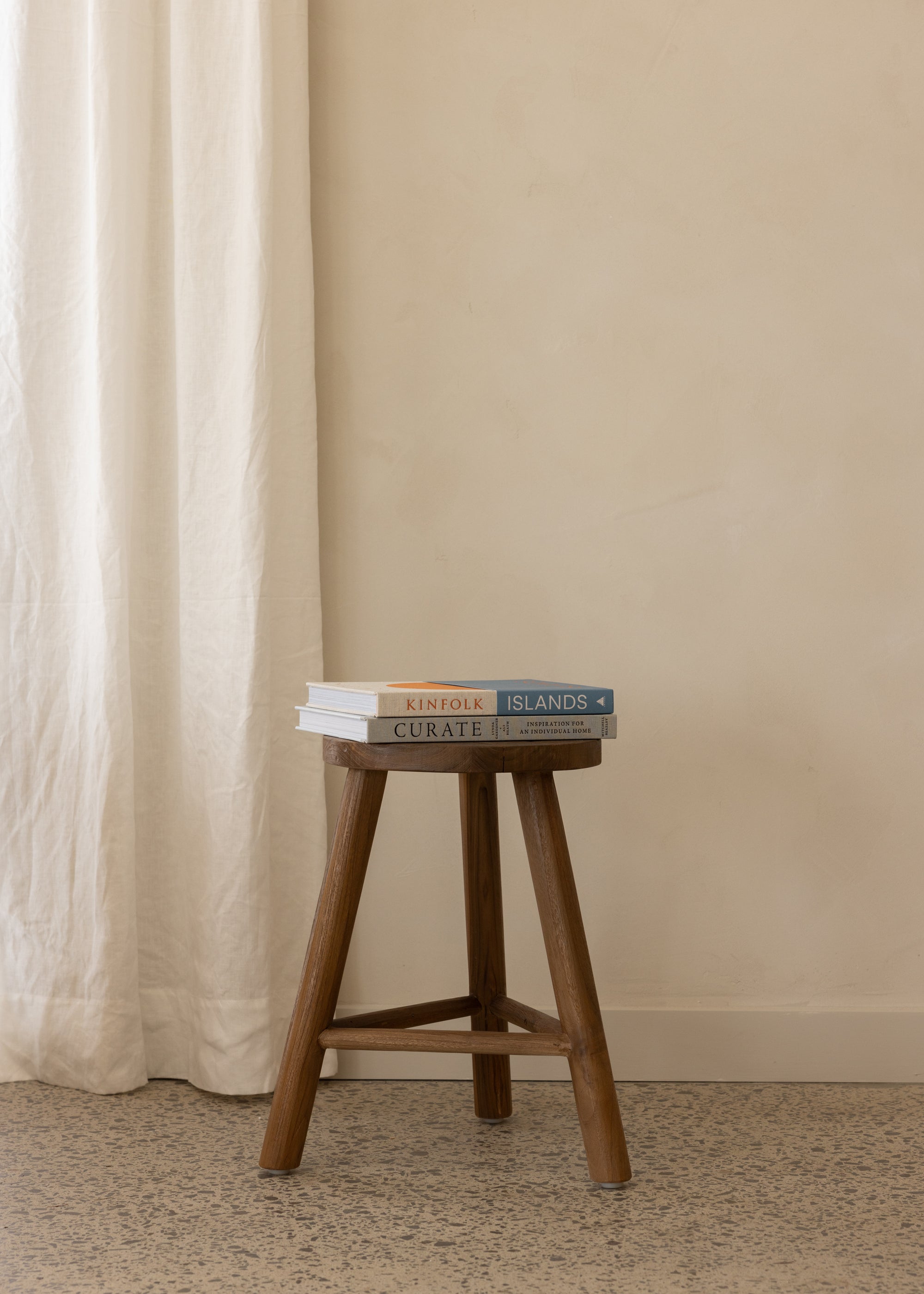 Village Stool | Reclaimed Teak Furniture | Kayu Studio