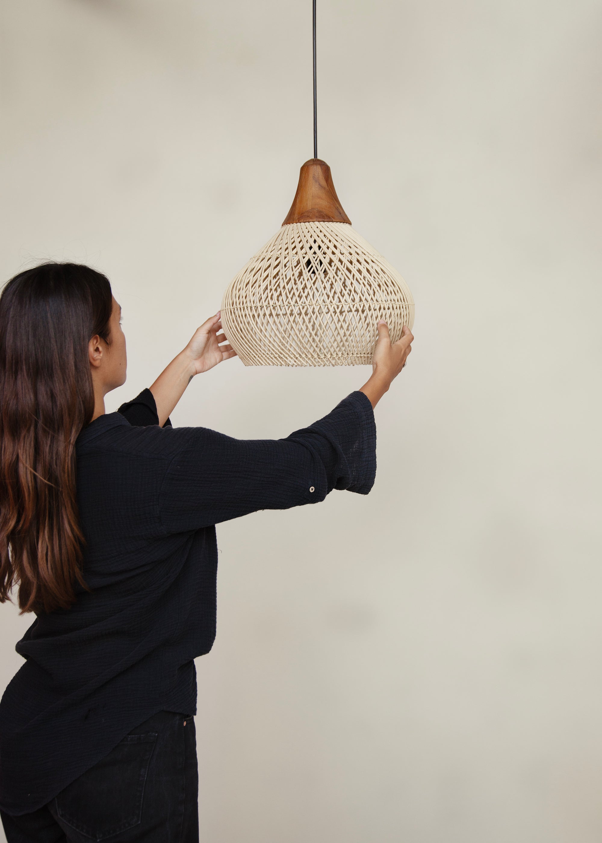 Vera Pendant | Handcrafted Lighting | Kayu Studio