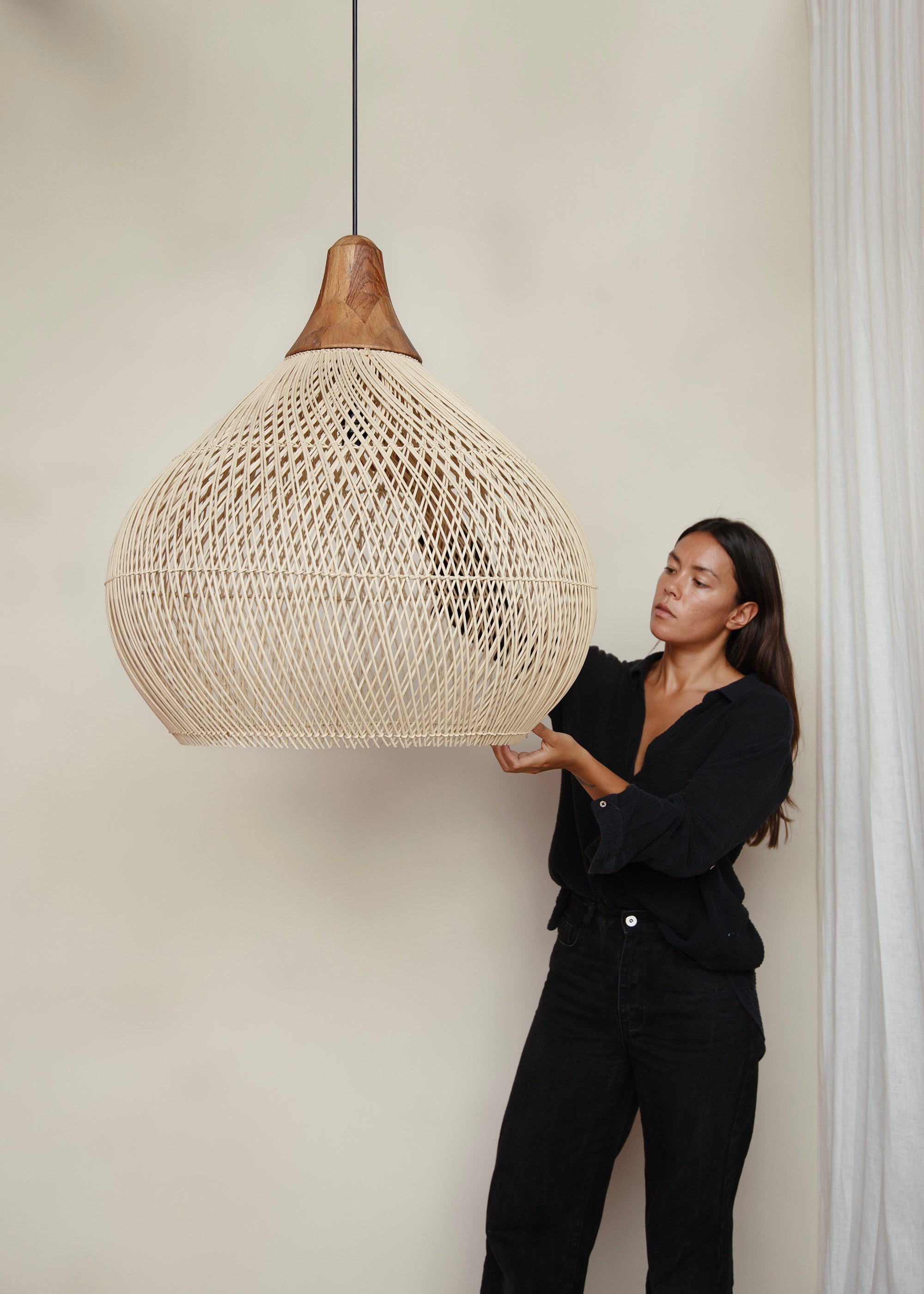 Vera Pendant | Handcrafted Lighting | Kayu Studio