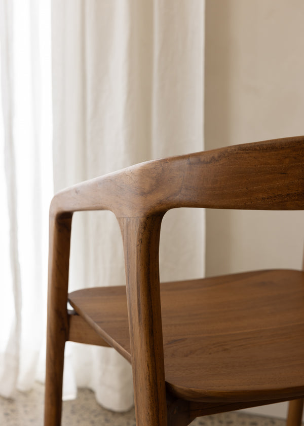Casa Chair in Natural | Solid Teak Dining Furniture | Kayu Studio New ...