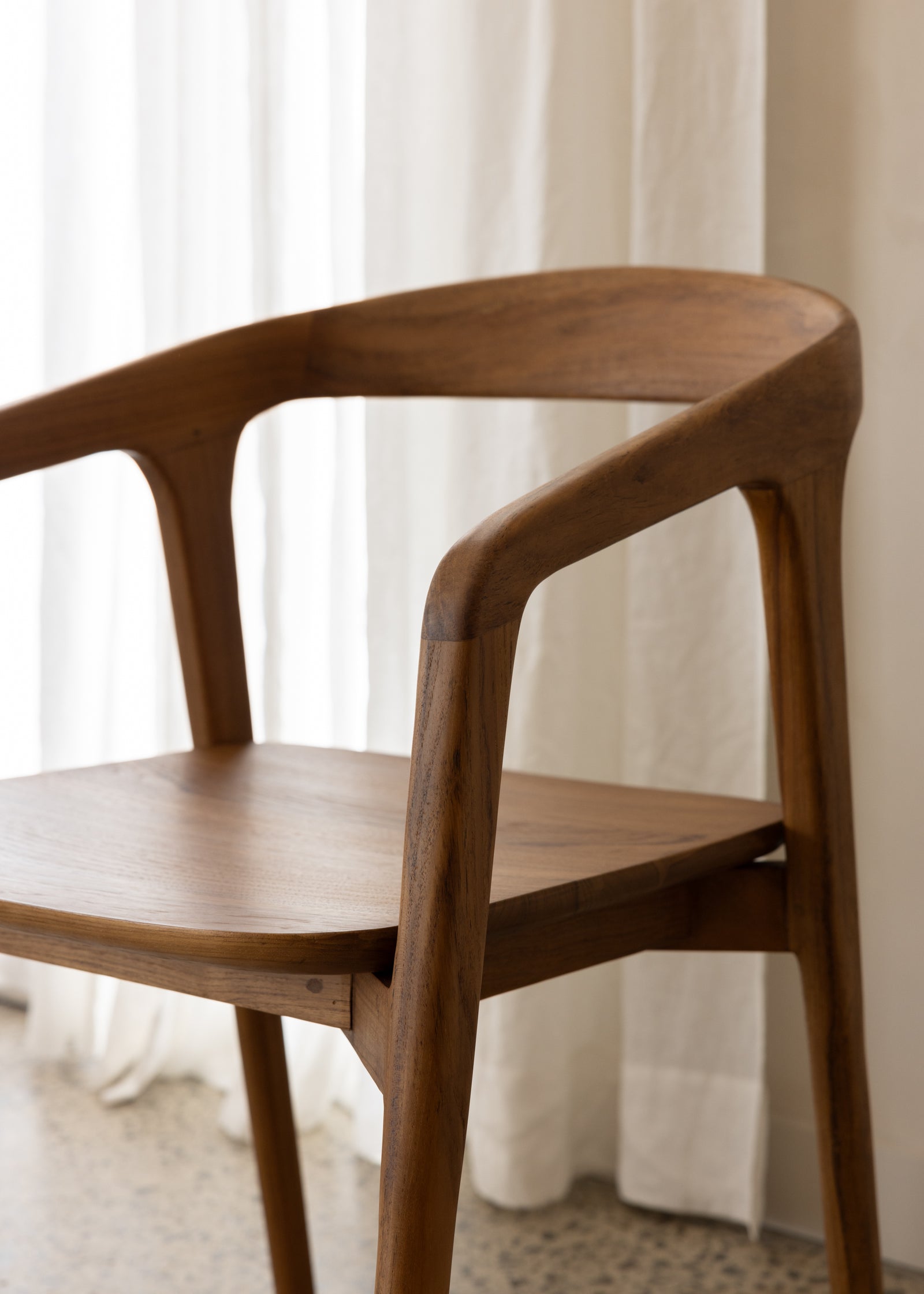 Casa Chair in Natural | Solid Teak Dining Furniture | Kayu Studio New ...