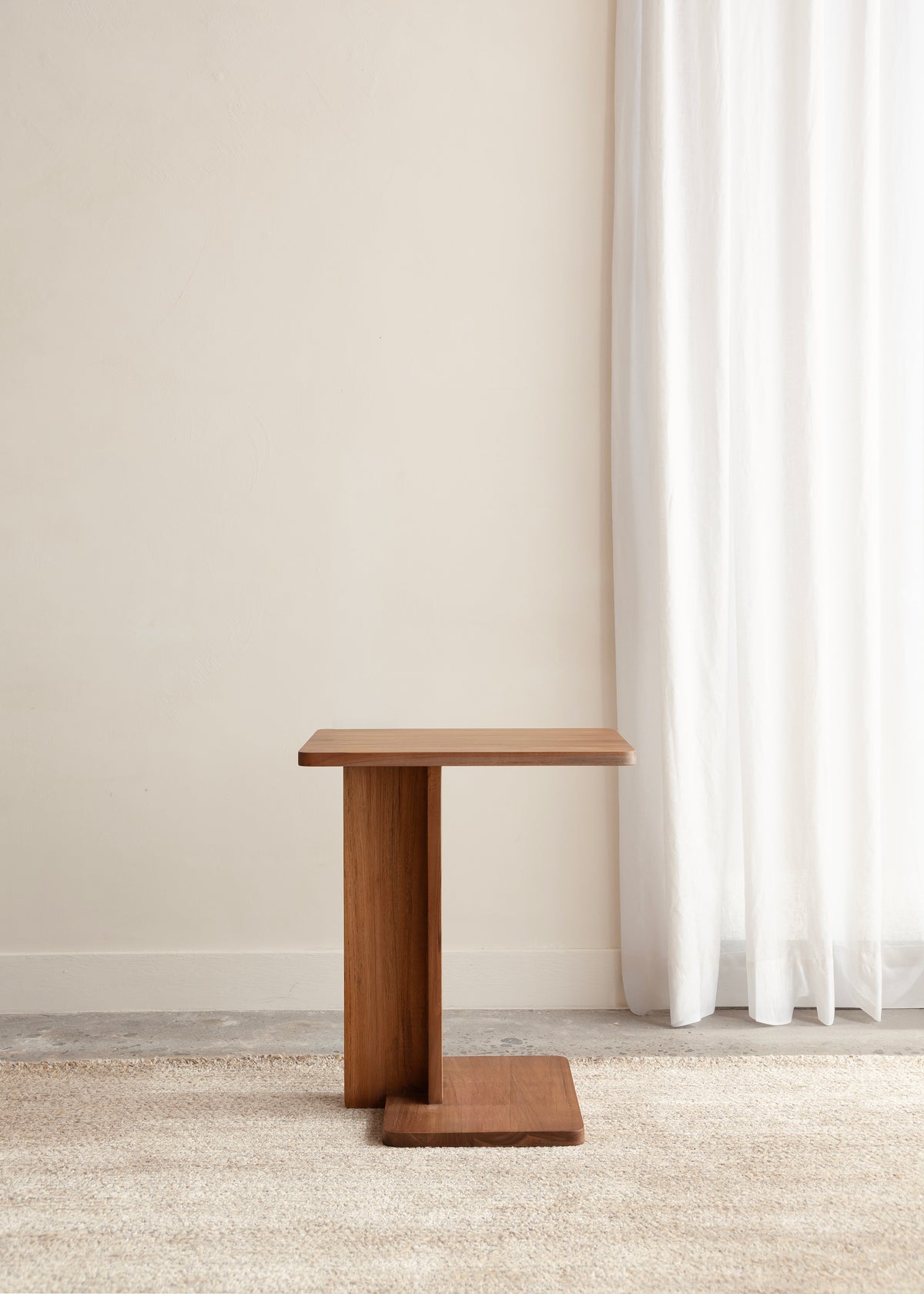 Kira Side Table in Dark Teak | Handcrafted Side Tables & Coffee Tables ...