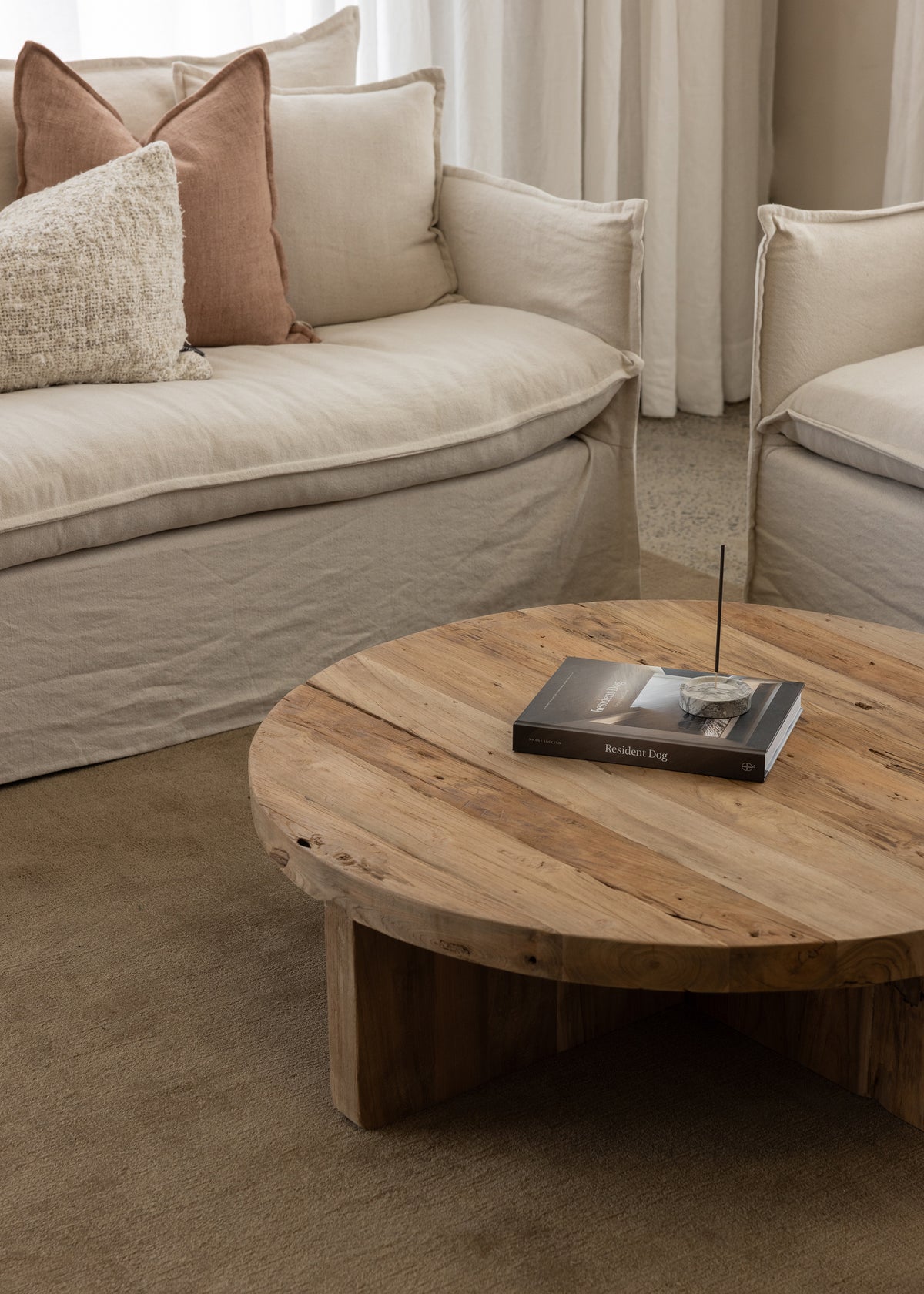 Milu Coffee Table | Reclaimed Teak Furniture | Kayu Studio