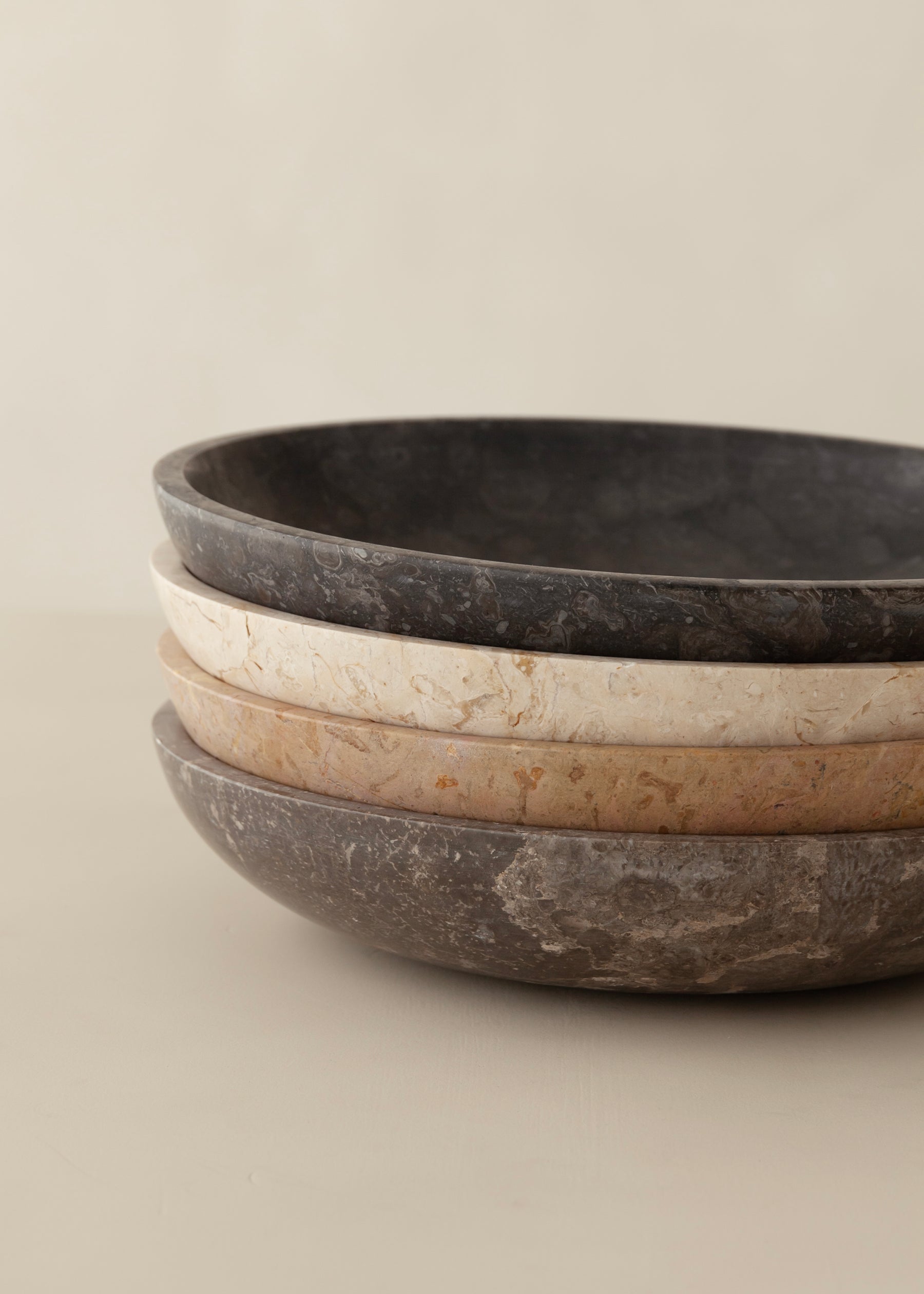 Nuru Marble Bowl | Handcrafted Decor & Homewares | Kayu Studio