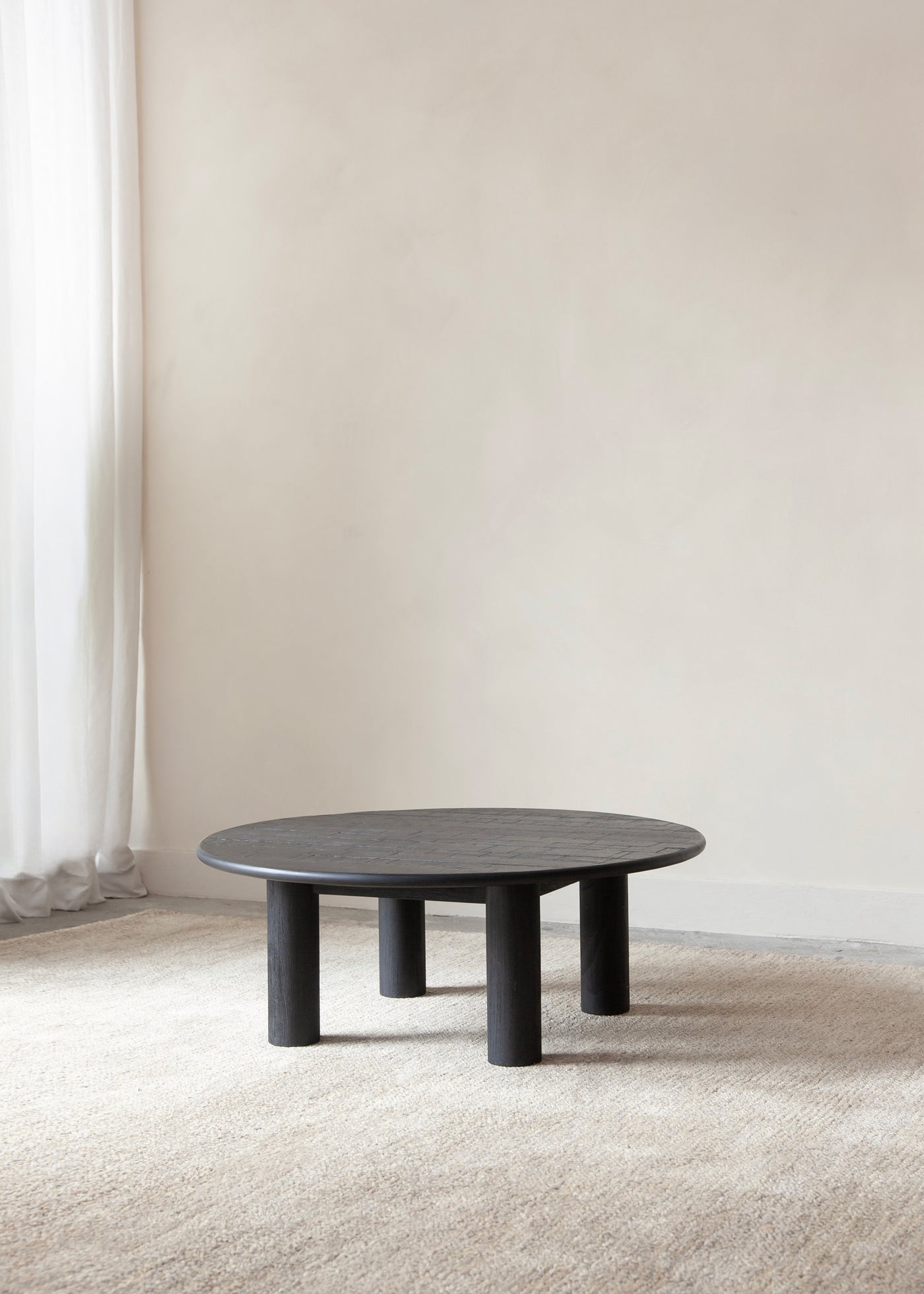 Umi Coffee Table in Black | Handcrafted Side Tables & Coffee Tables ...