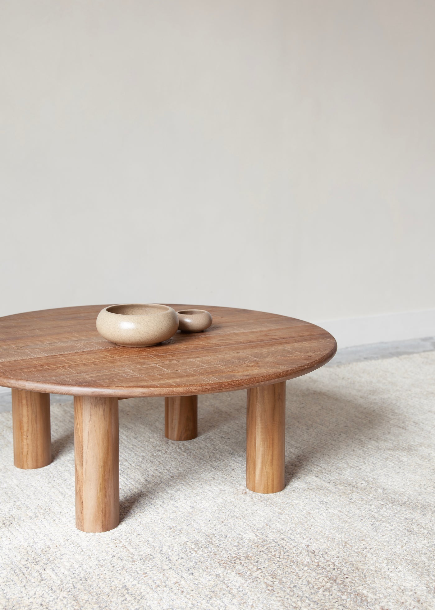 Umi Coffee Table in Dark Teak | Handcrafted Side Tables & Coffee Tables ...