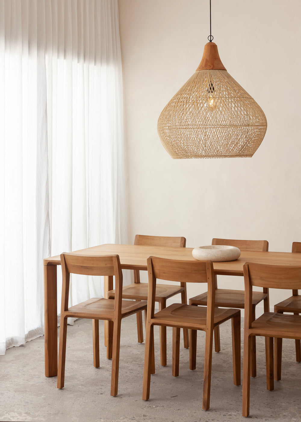 Vera Pendant | Handcrafted Lighting | Kayu Studio