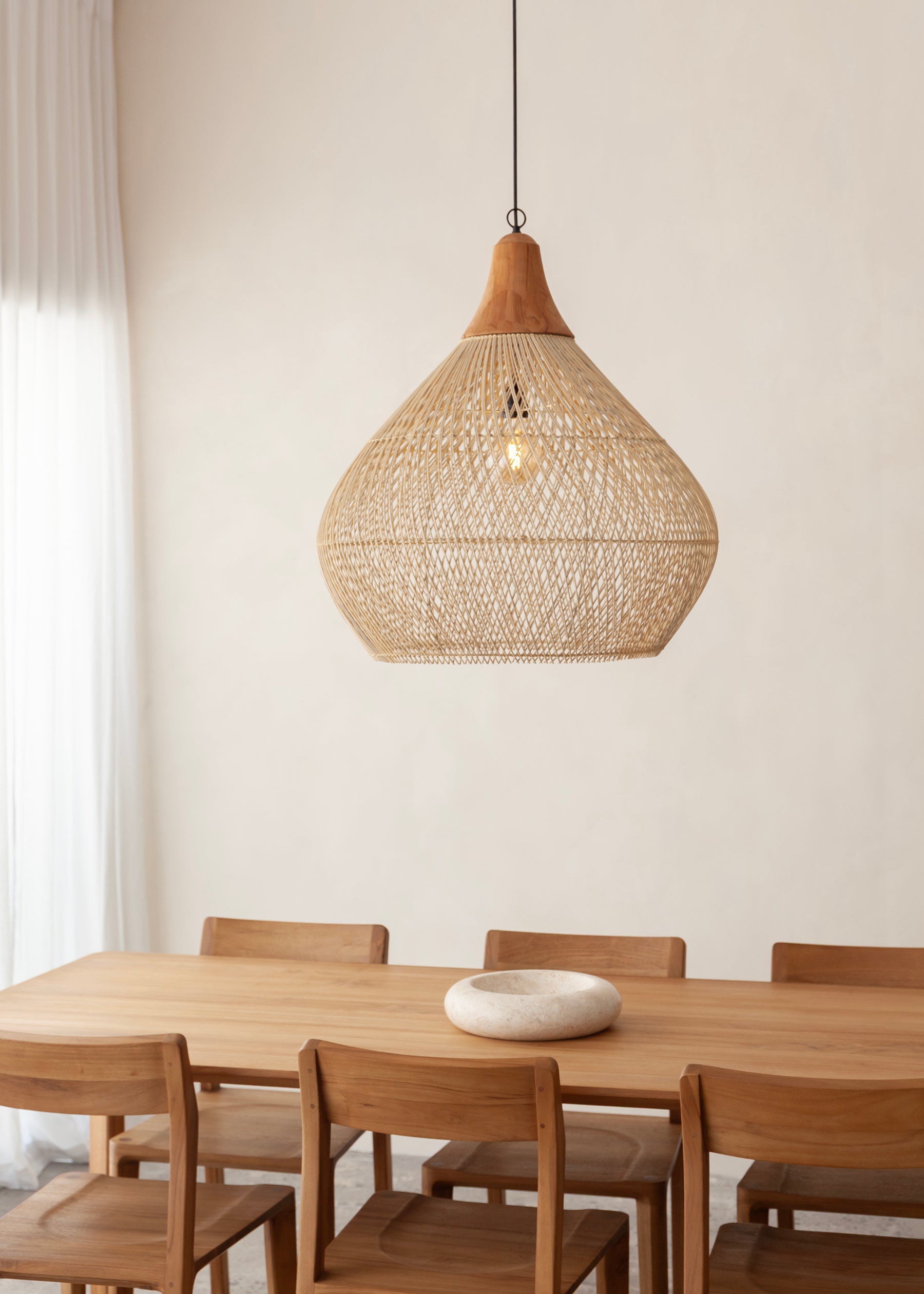 Vera Pendant | Handcrafted Lighting | Kayu Studio