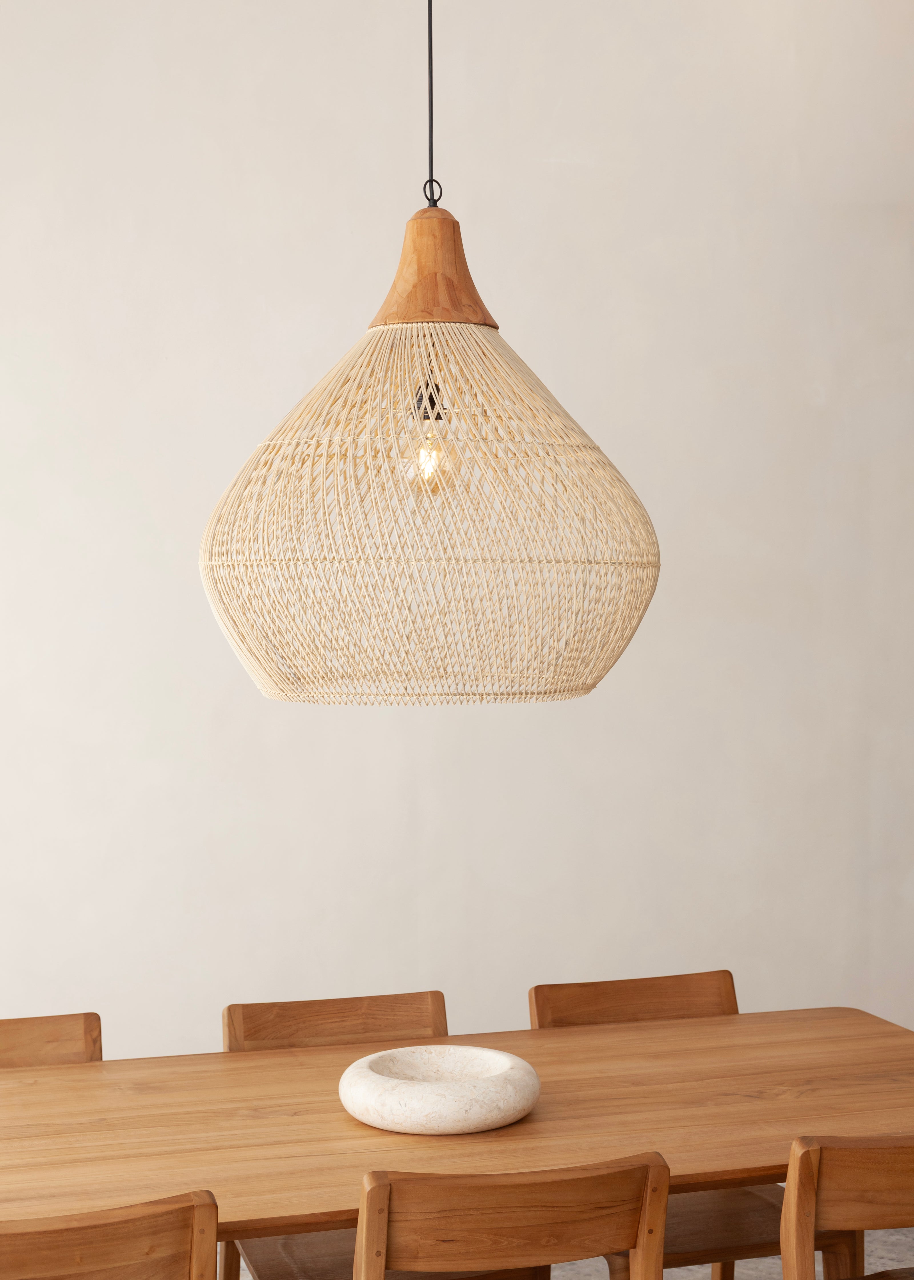 Vera Pendant | Handcrafted Lighting | Kayu Studio