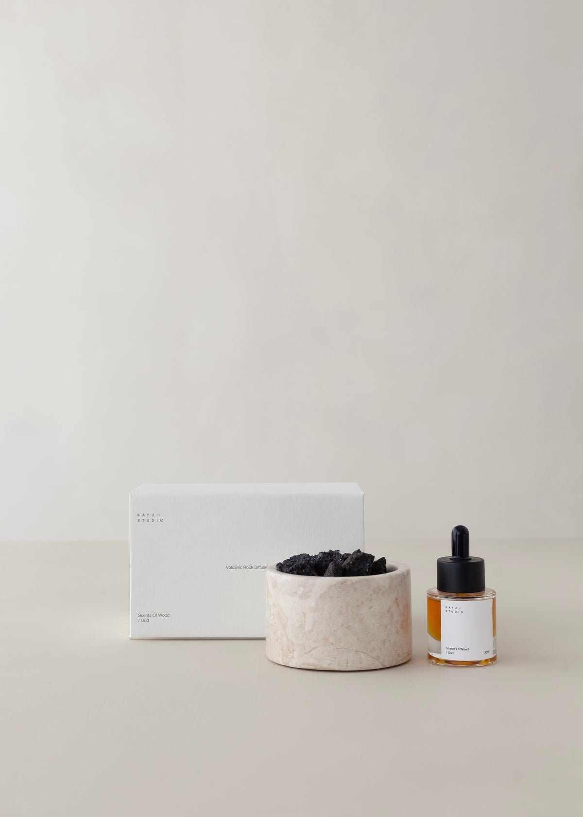 Volcanic Rock Diffuser Oud | Kayu Signature Scent Collection